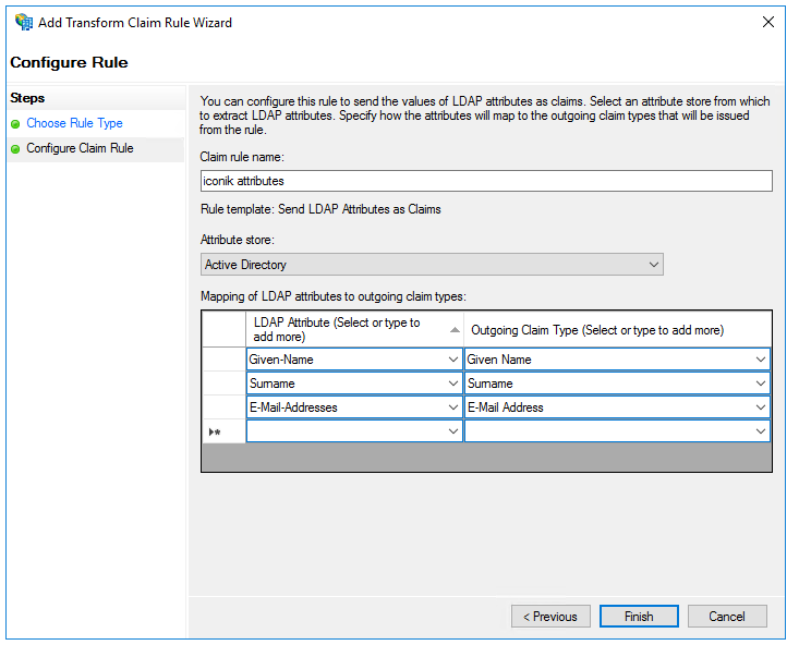 Microsoft Active Directory Federation Services – iconik