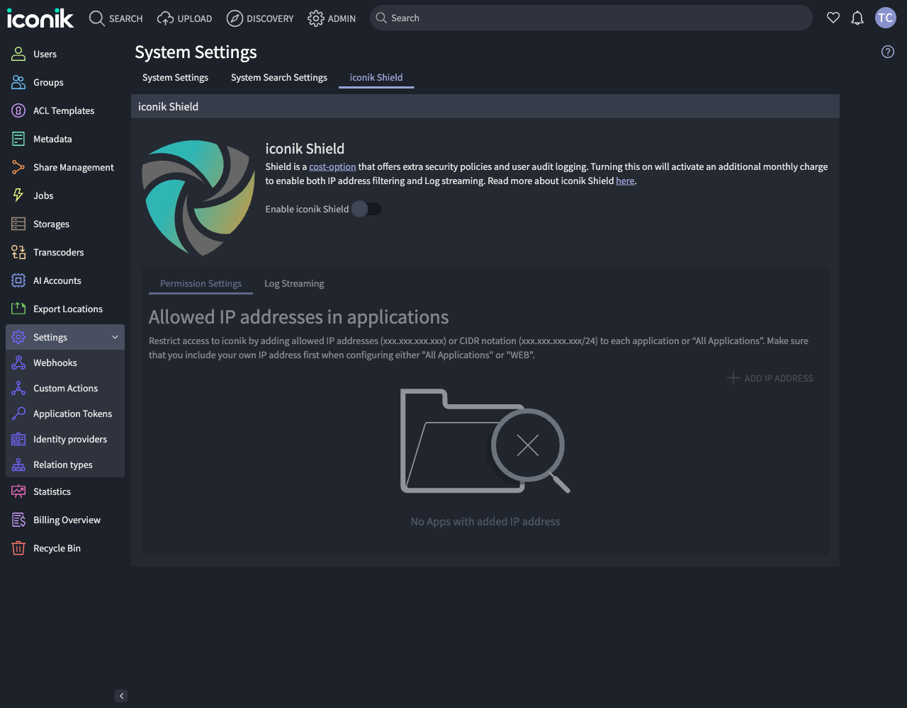 iconik Shield Overview – iconik