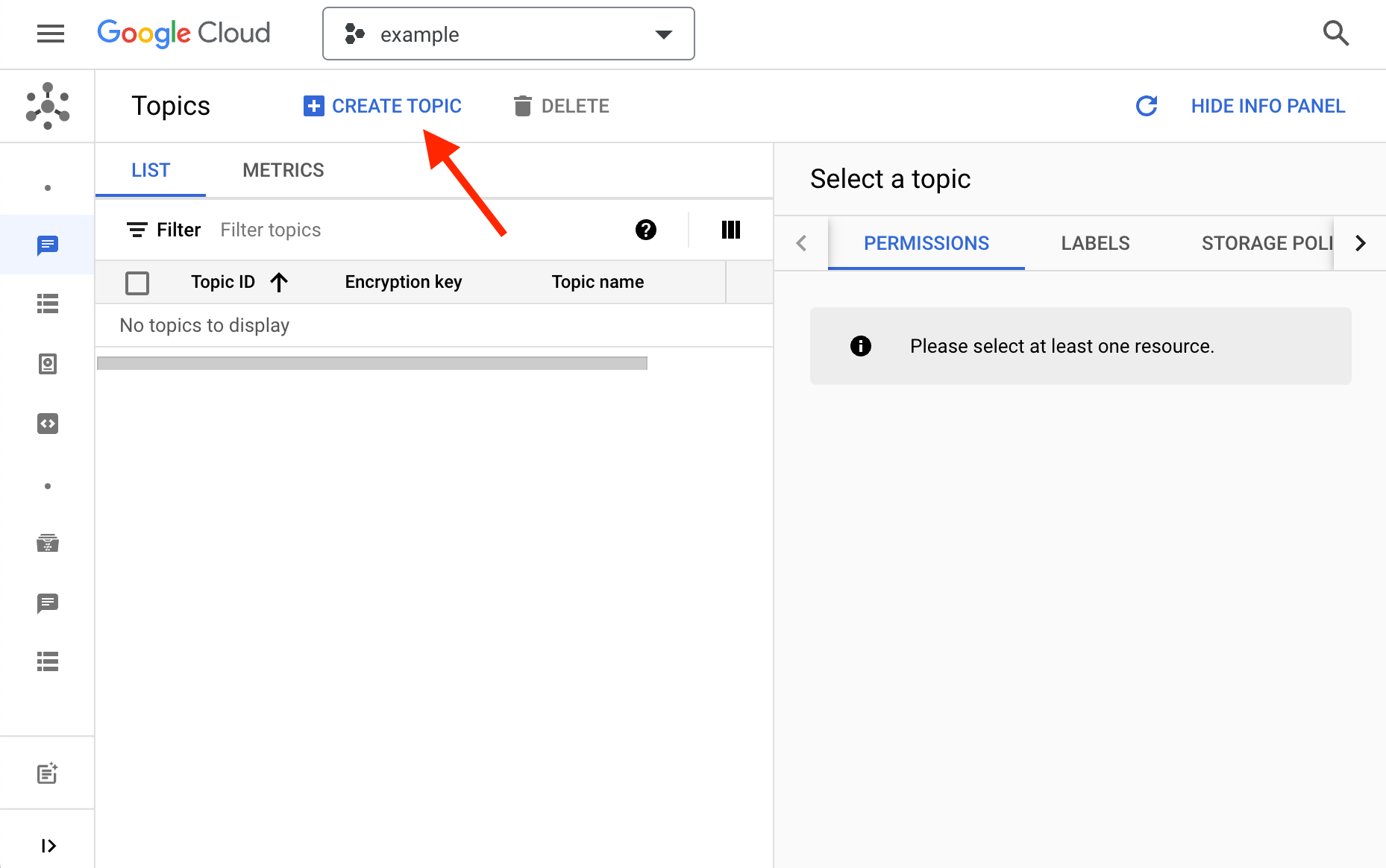 Google Cloud Pub/Sub – iconik