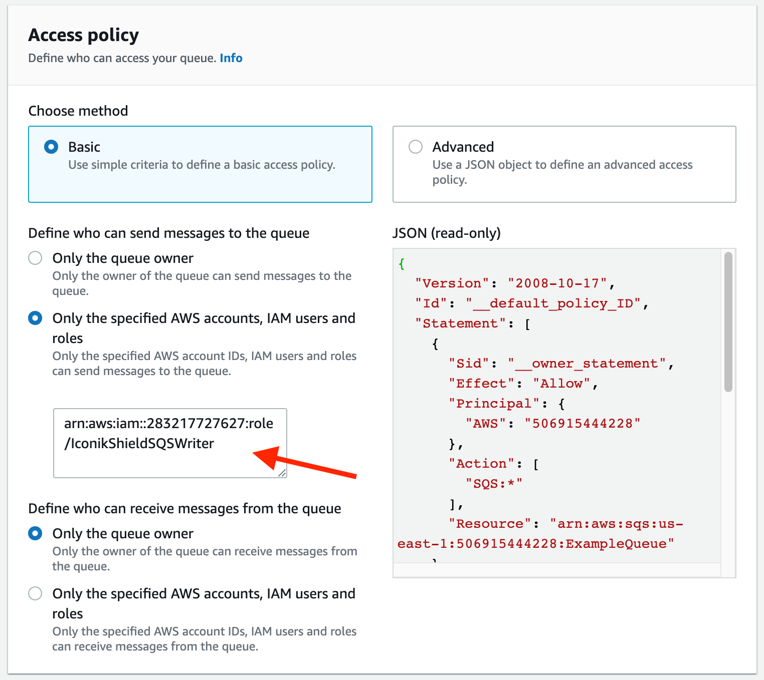Amazon AWS SQS – iconik